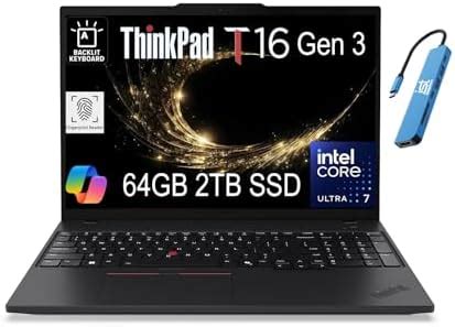 Amazon Com Lenovo Thinkpad T Gen Business Laptop Fhd Intel Core Ultra U I