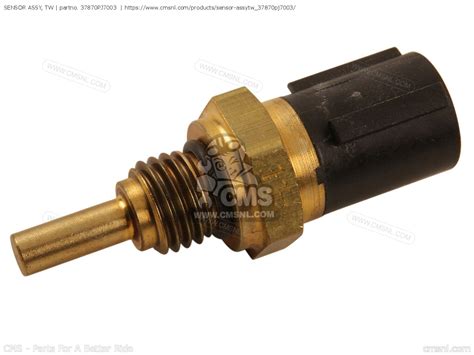37870pj7003 Sensor Assy Tw Honda Buy The 37870 Pj7 003 At Cmsnl