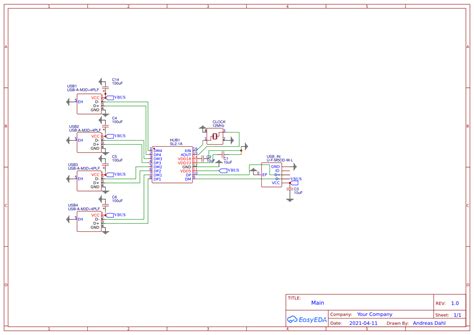 USB Hub SL A OSHWLab