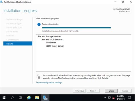 Windows Server 2019 Iscsi Install Iscsi Target Server World