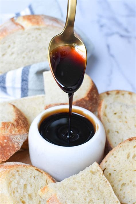 Caramelized Balsamic Vinegar Thyme For The Table