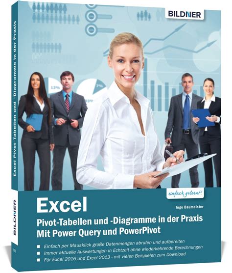 mua excel pivot tabellen und diagramme in der praxis mit power query und powerpivot trên