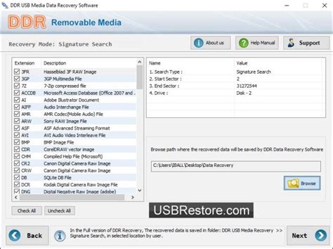 usb drive restore software download and review