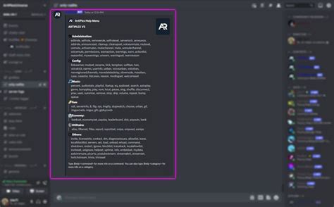 discord bot commands artofit