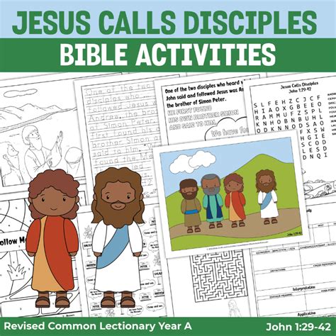 Jesus Activity Sheets