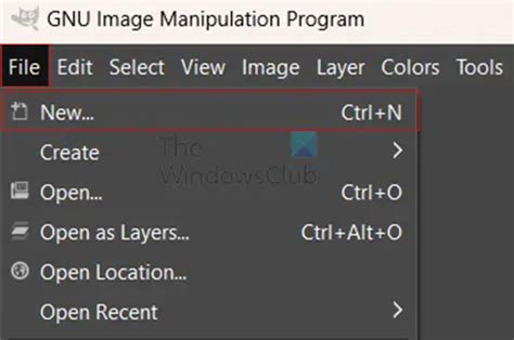 How To Trace An Image In GIMP