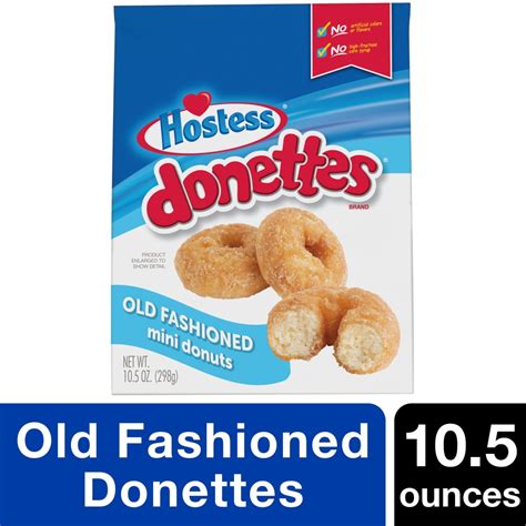Hostess Donettes Old Fashioned Mini Donuts 105 Oz Kroger