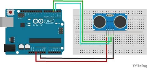 Commander Le Capteur Ultrason HC SR Par La Carte Arduino