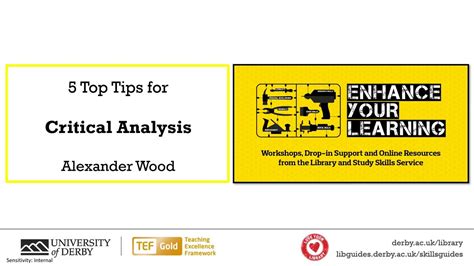 5 Tips For Critical Analysis Youtube