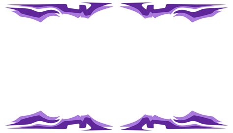 Gaming Frame Purple Pngs For Free Download
