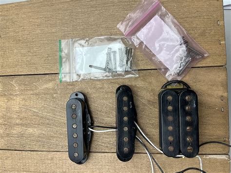 Godin Hss Pickup Set 90s Black Reverb