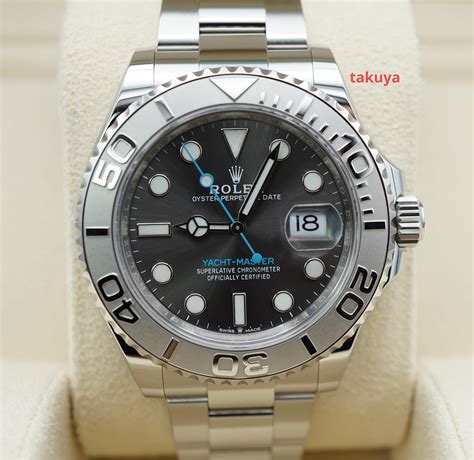 Rolex 126622 Yachtmaster Platinum Bezel Slate Dial 40mm 2022 Full Set