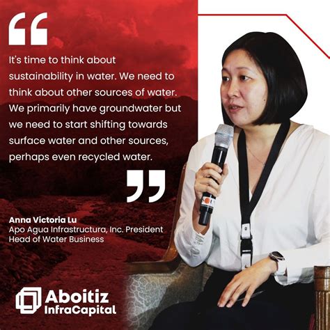 Aboitiz Infracapital On Linkedin Aboitiz Infracapital Head Of Water Business Anna Victoria Lu