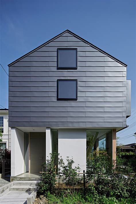 Angular Tree Like Columns Form Structure Of Kensuke Watanabes Y House