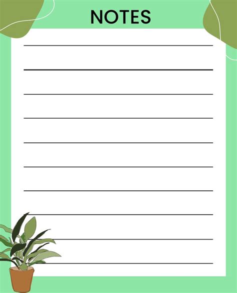 Page 11 Free Printable Customizable Note Card Templates Canva