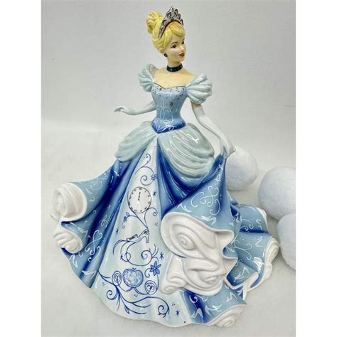 Disney Cinderella Figurine 24cm Christmas Elves