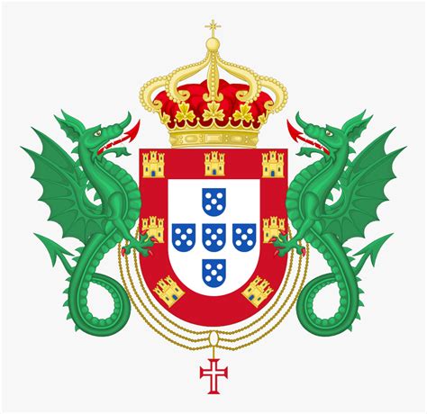 Alternate History Kingdom Of Portugal Coat Of Arms Hd Png Download