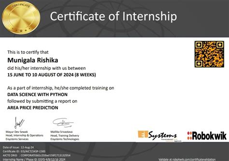 Excited To Share That Ive Completed My Internship Focused On How