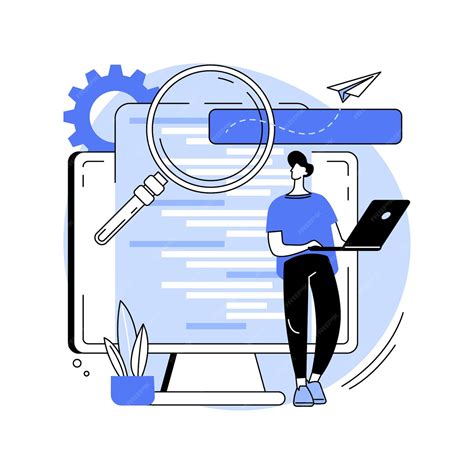 Premium Vector Html5 Website Development Abstract Concept Vector
