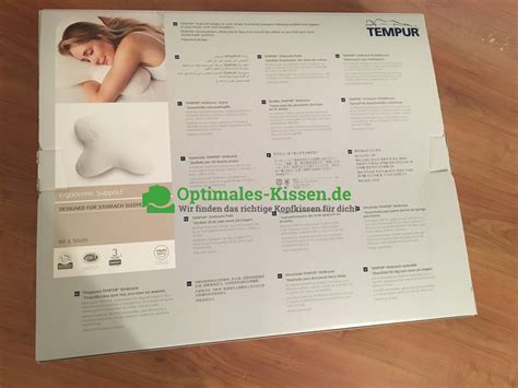 tempur ombracio box - Optimales-Kissen.de - Das beste Kopfkissen für dich!