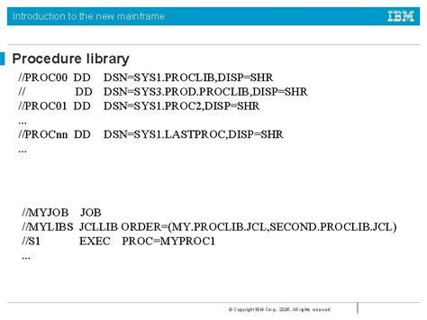 Introduction To The New Mainframe Zos Basics Chapter