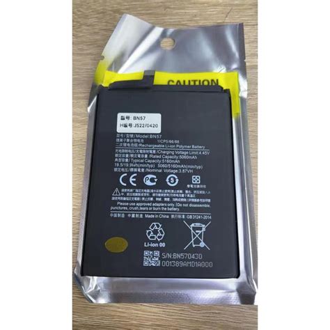 Battery BN57 BN61 For X3 Poco X3 E Phone Battery Lazada PH