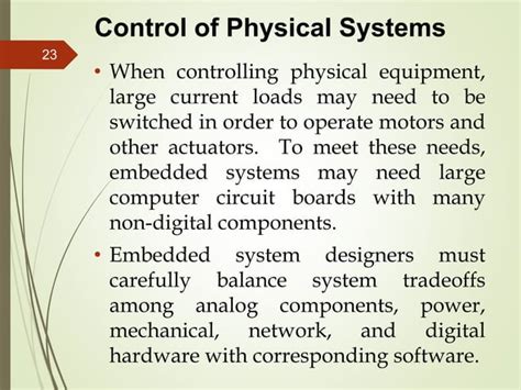a comprehensive slide on embedded system pptx
