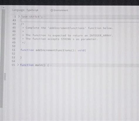 Language Typescript Environment Studyx