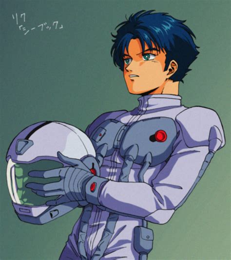 Hasemil Seabook Arno Gundam Gundam F91 Pilot Suit 1990s Style