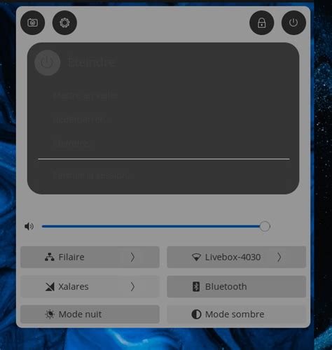 gnome shutdown menu barely visible desktop gnome discourse
