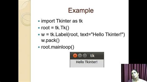 Label Tkinter Widgets Python Programming Vhnsncollege Autonomous Youtube