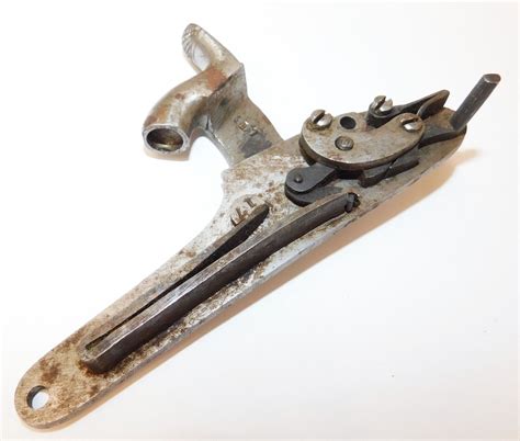 Enfield Tower P1853 Rifle Musket Lock Assm W Hammer Badly Polished