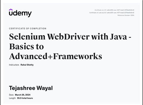 Tejashree Wayal On Linkedin Selenium Java Testautomation