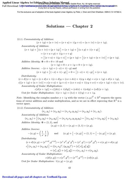 applied linear algebra 1st edition olver solutions manual by tarakk52
