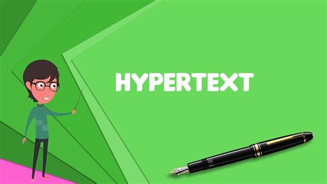 What is Hypertext? Explain Hypertext, Define Hypertext, Meaning of Hypertext - YouTube