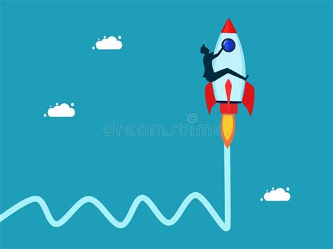Growth In Volatile Conditions Optimization For Growth Stock Vector Illustration Of Graph