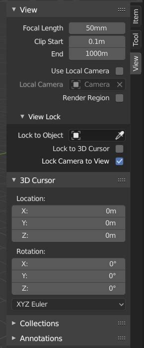 Lock To Camera View Stevensirski