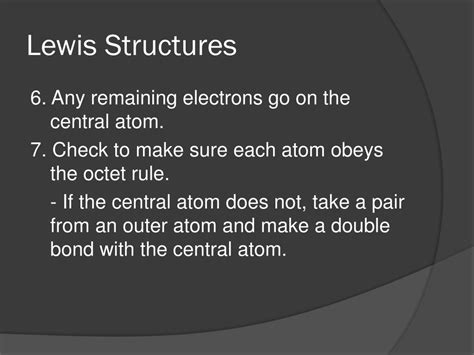 PPT Lewis Structures PowerPoint Presentation Free Download ID