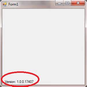 Automatically Display Your Application Version CodeProject