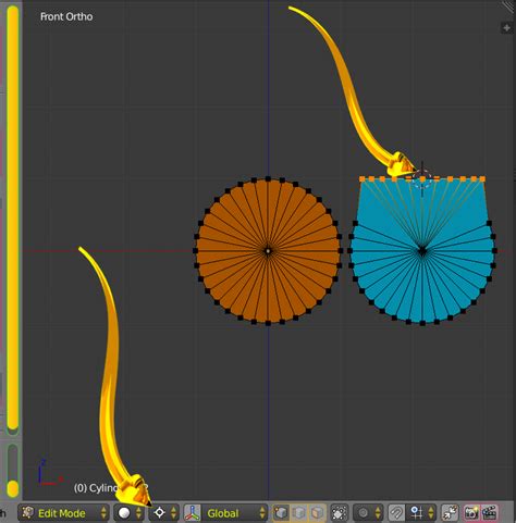 Modeling Lining Up Vertices Blender Stack Exchange