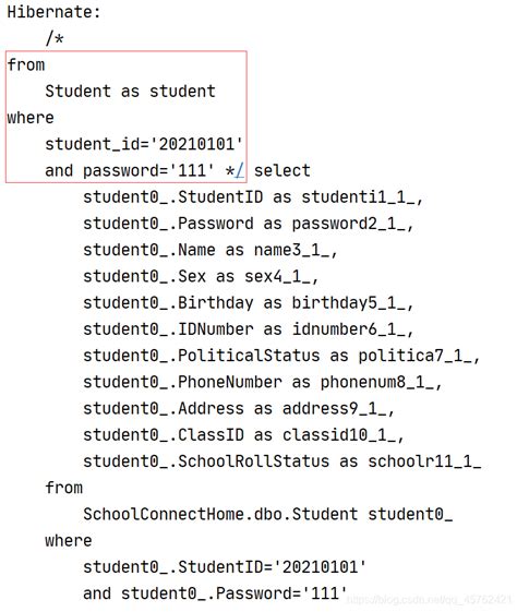 Ssh框架控制台输出hql语句和sql语句的方法ssh框架sql语句写在哪 Csdn博客