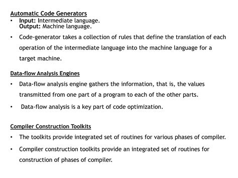 compiler an overview ppt