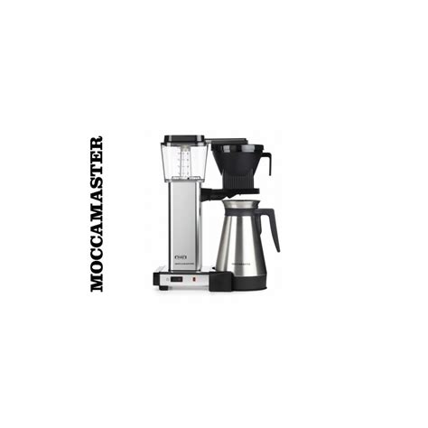 Moccamaster Kbgt 741 Thermos Filter Coffee Machine Polished Silver