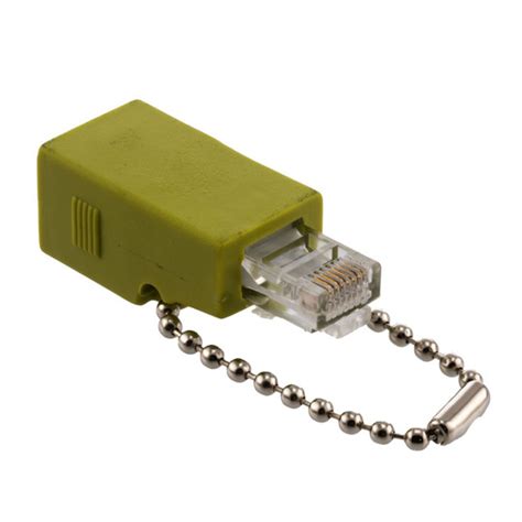Loopback Adapter Rj48c Jack And Rj45 Male Khaki Green Loopback Adapter Rj48c Jack And Rj45 Male Khaki Green