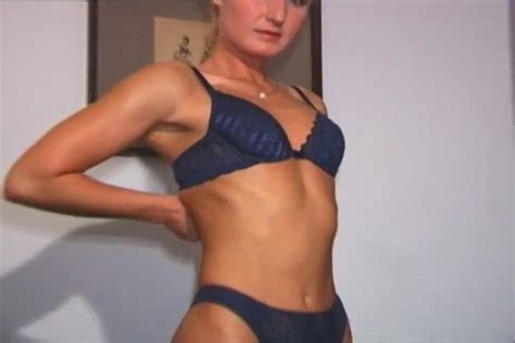 Gorgeous Blonde Entices And Seduces With Her Voluptuous Curves
