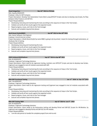 Cv Automation Test Engineer Pdf