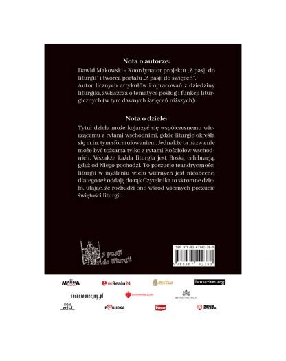 Boska Liturgia Dar Trójjedynego Boga Dawid Makowski Sklep