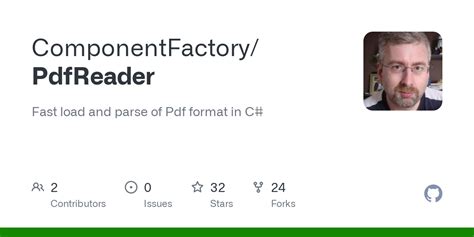 Github Componentfactorypdfreader Fast Load And Parse Of Pdf Format In C
