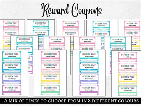 Editable Screen Time Checklist Screen Time Rules Screen Time Chore Chart Daily Screen Time