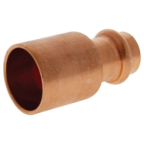 NIBCO 1 In X 1 2 In Copper Fitting X Press Reducer Leak Detect PC6002112 The Home Depot